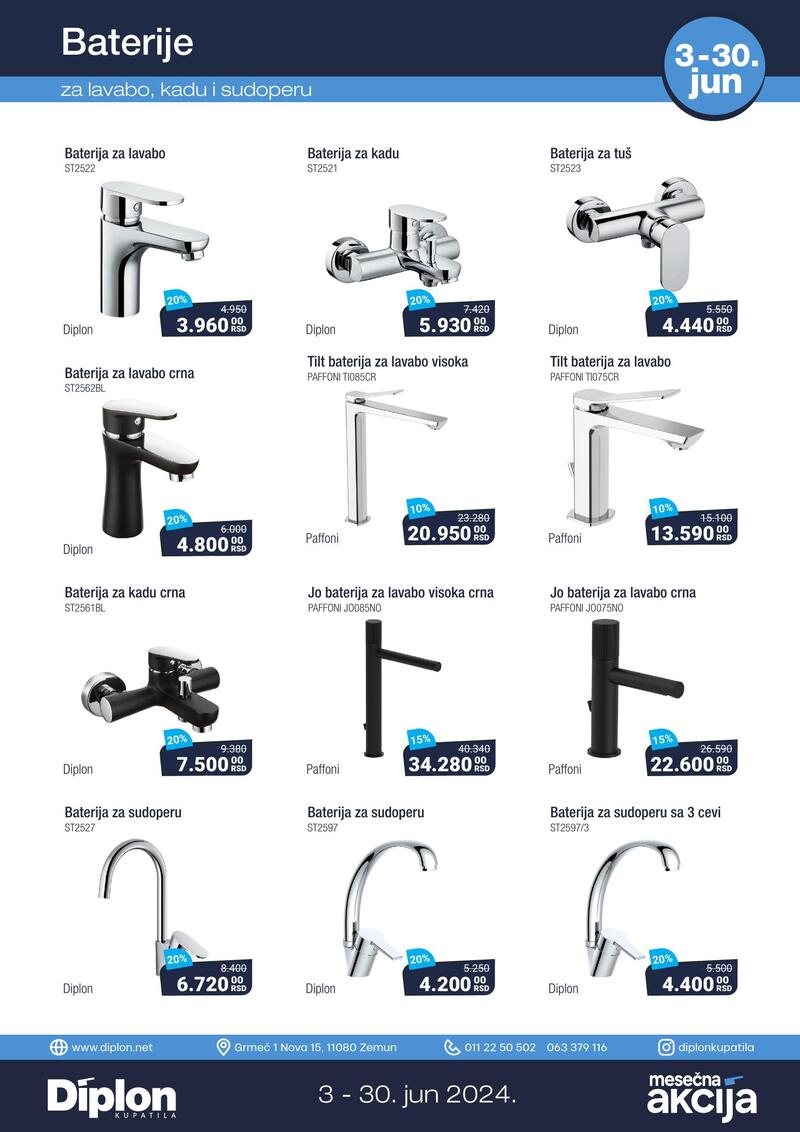 Diplon Kupatila katalog - Akcije i cene | ePonuda.com