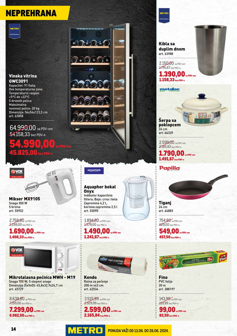 Metro katalog - Akcije i cene | ePonuda.com