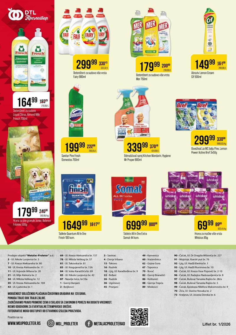 Metalac Proleter katalog - Akcije i cene | Eponuda.com