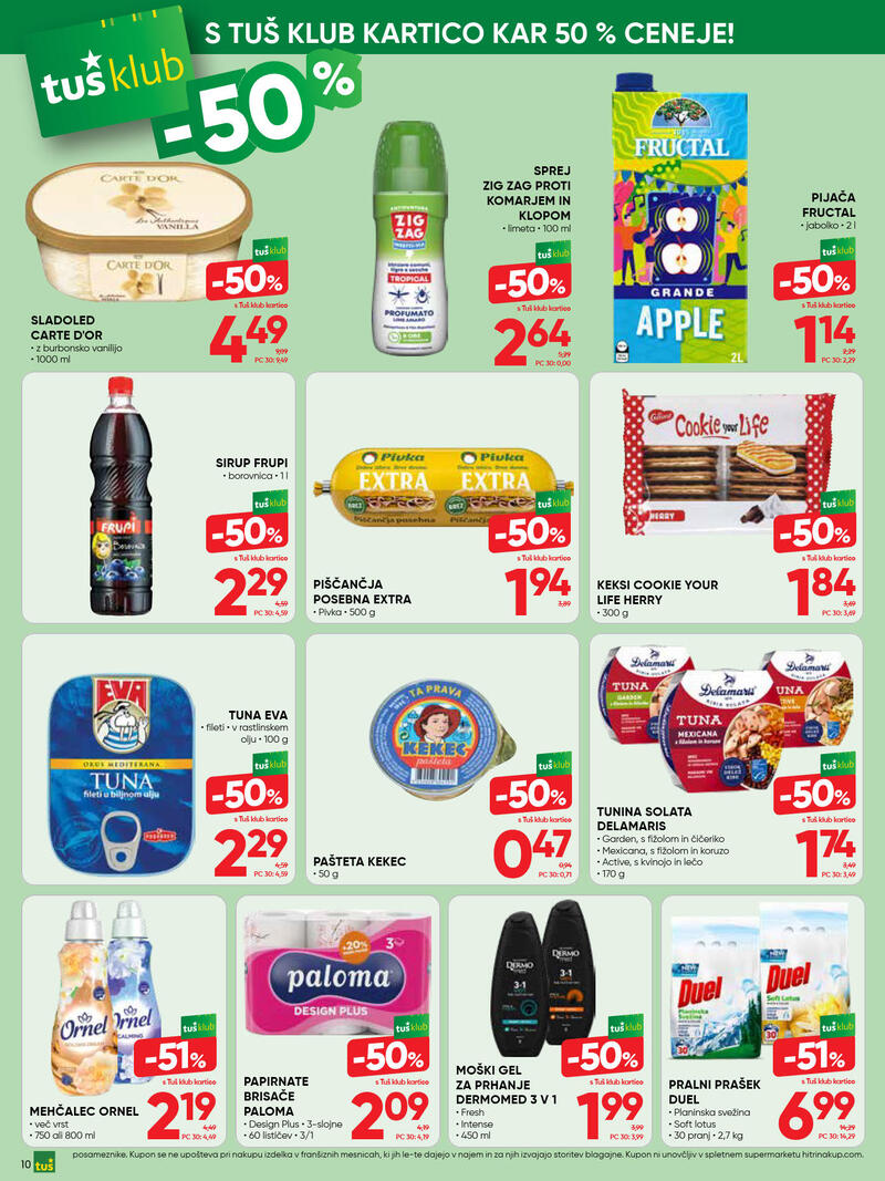 Tuš katalog - Akcije in cene | Shoptok.si