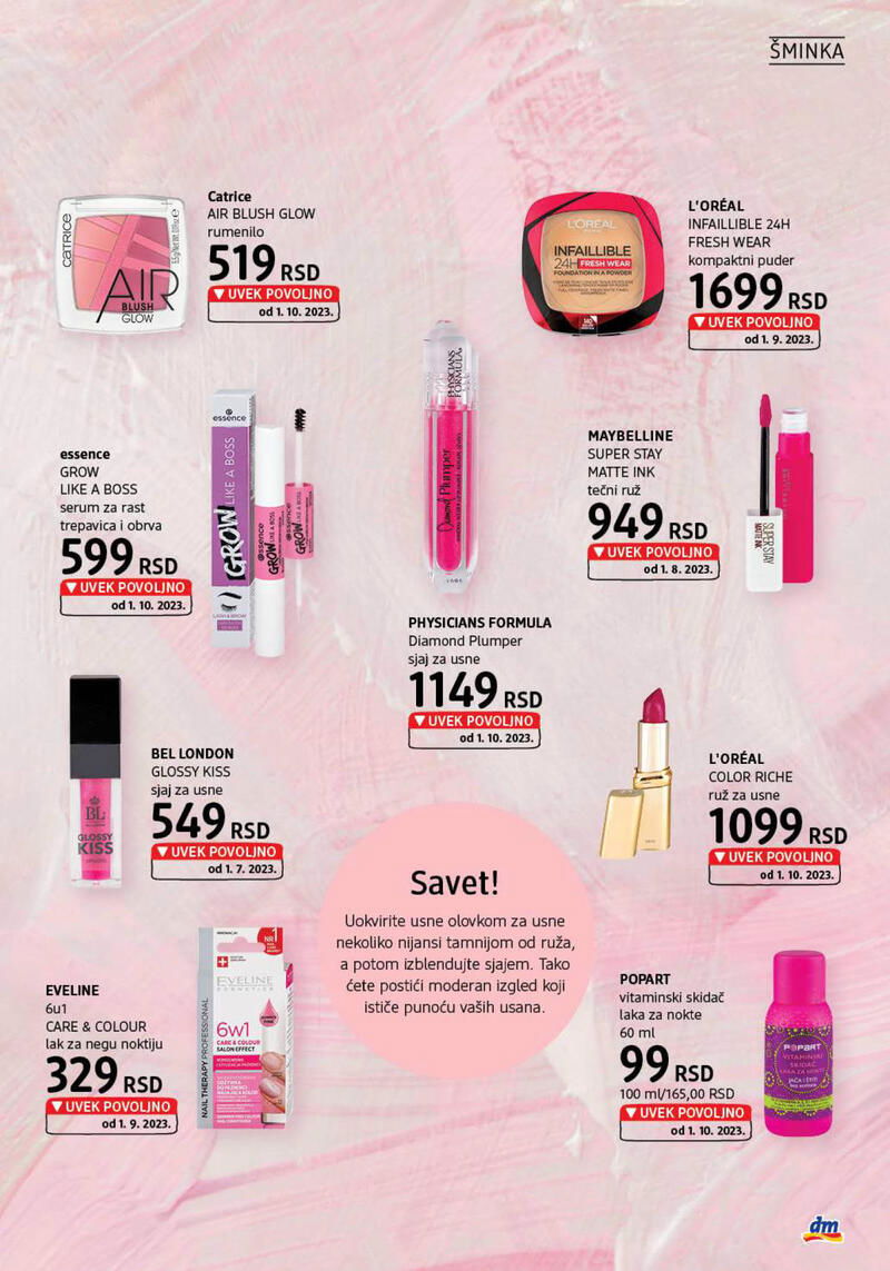 dm katalog - Akcije i cene | ePonuda.com