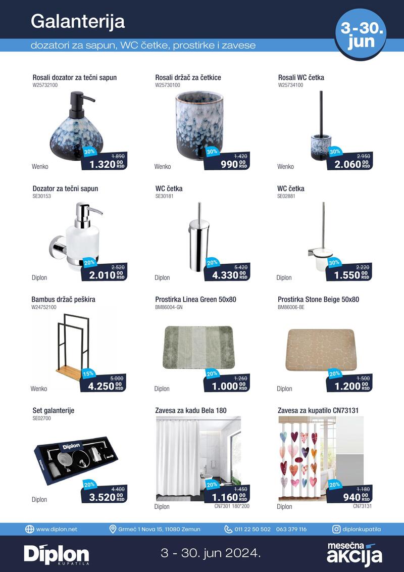 Diplon Kupatila katalog - Akcije i cene | ePonuda.com