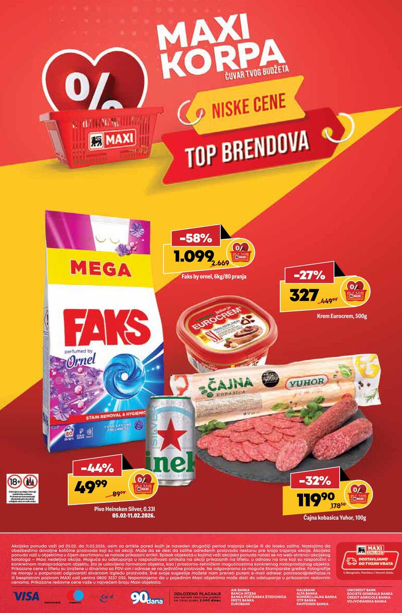 Mega Maxi katalog - Akcije i cene | Eponuda.com
