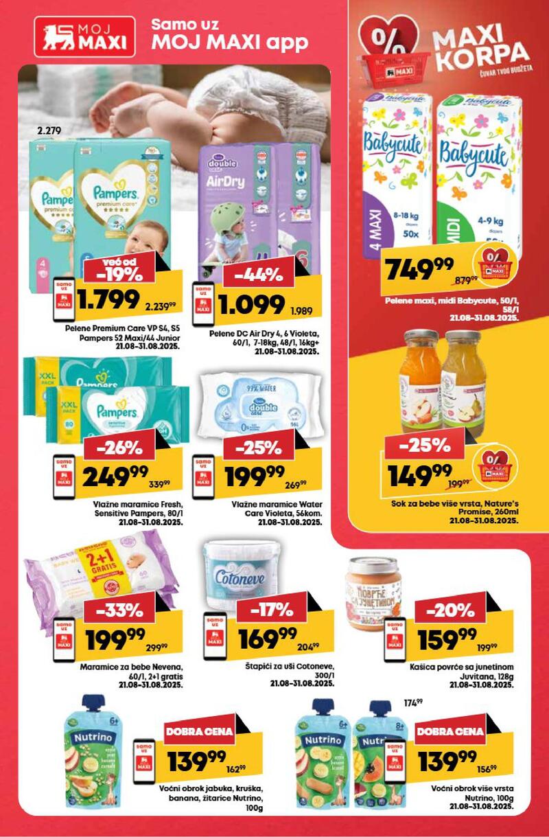 Mega Maxi katalog - Akcije i cene | EPonuda.com