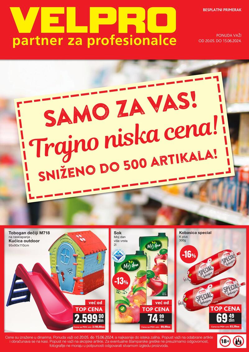 Velpro katalog - Akcije i cene | ePonuda.com