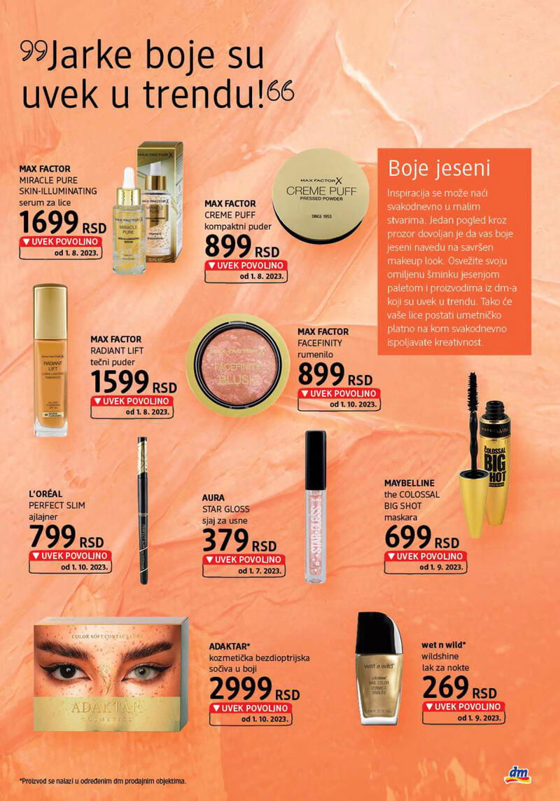dm katalog - Akcije i cene | ePonuda.com