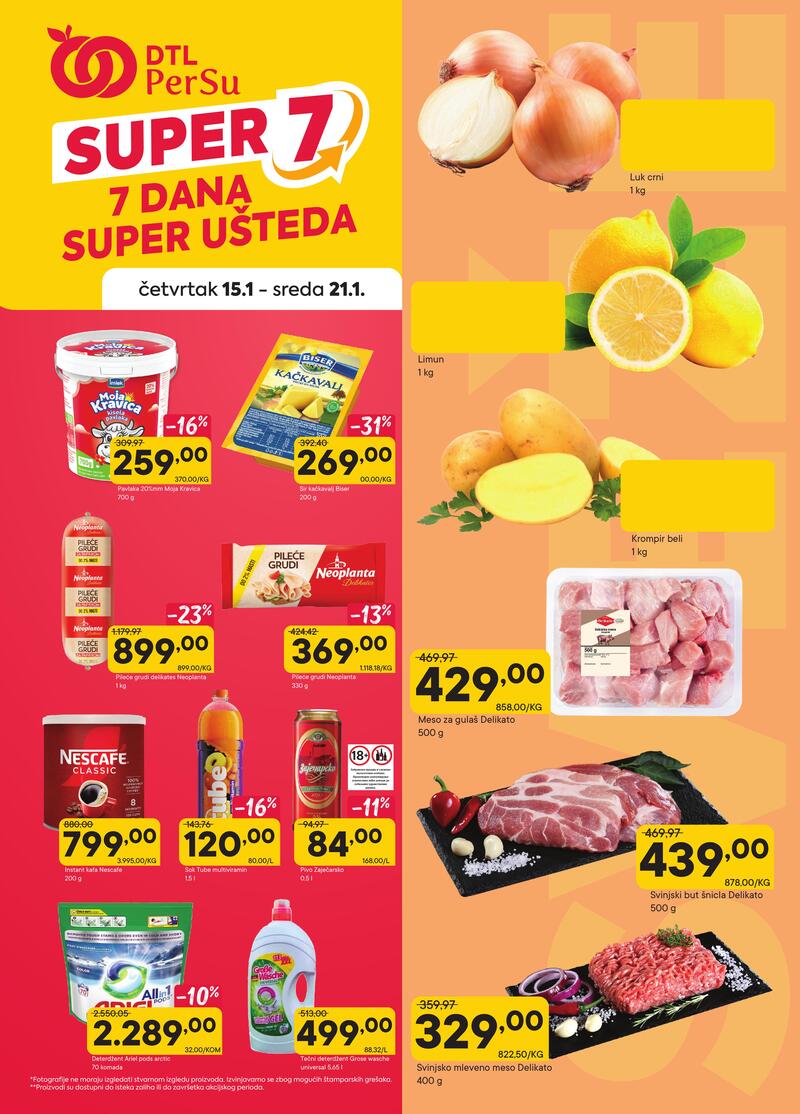 PerSu katalog akcija | Eponuda